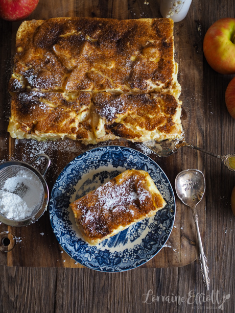 Apple slice Australian @ Not Quite Nigella