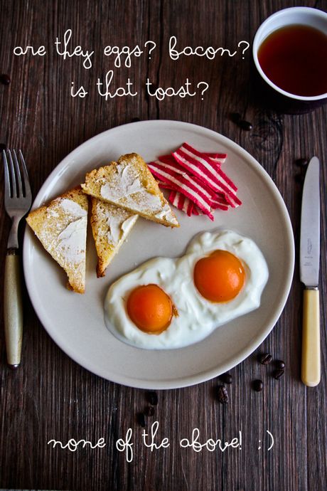 April Fool's breakfast @ Not Quite Nigella