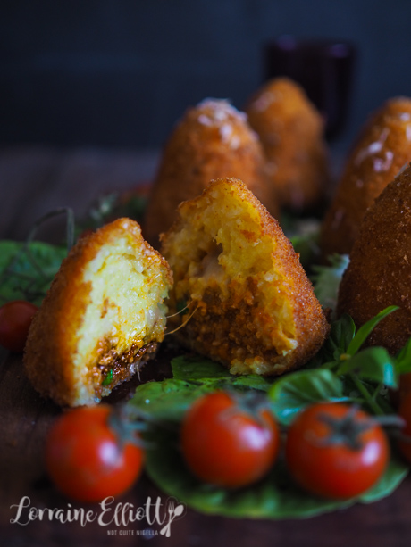 Arancini Balls Italian @ Not Quite Nigella