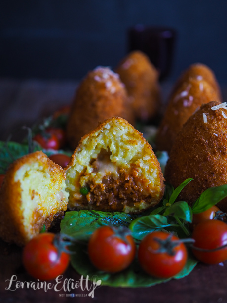 Arancini Balls Italian @ Not Quite Nigella