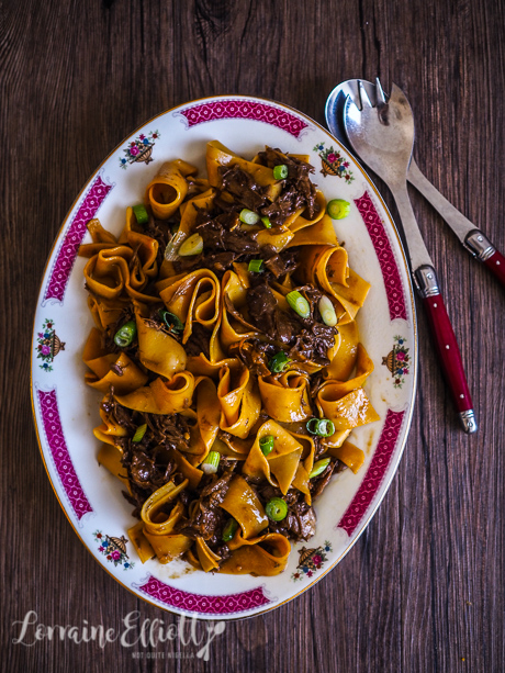 Peking Duck Ragu With Pappardelle @ Not Quite Nigella