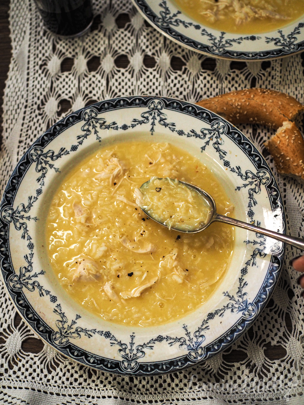 Avgolemono Soup @ Not Quite Nigella