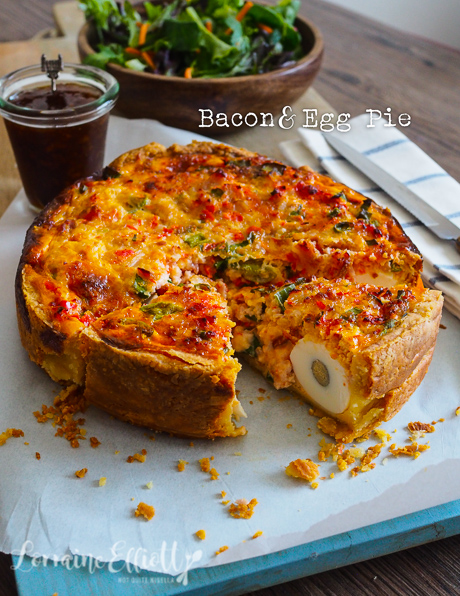 Bacon and Egg Pie @ Not Quite Nigella