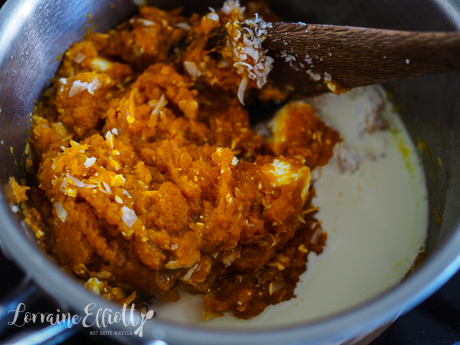 Mashed Pumpkin best recipe @ Not Quite Nigella