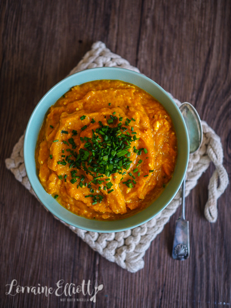 Mashed Pumpkin best recipe @ Not Quite Nigella