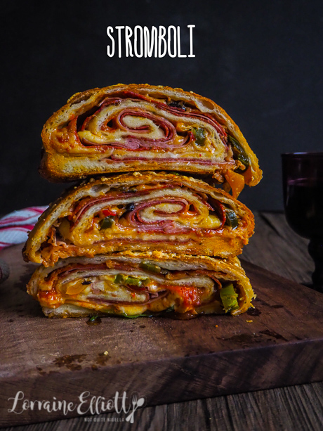 Stromboli Pizza best recipe @ Not Quite Nigella