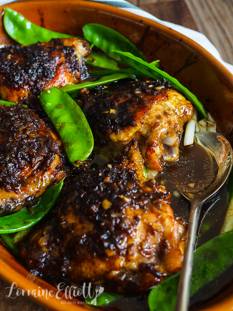 Black Pepper Sauce Chicken @ Not Quite Nigella