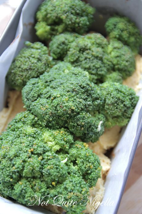 Broccoli Cake recipe @ Not Quite Nigella