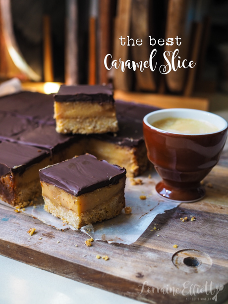Caramel Slice Best @ Not Quite Nigella
