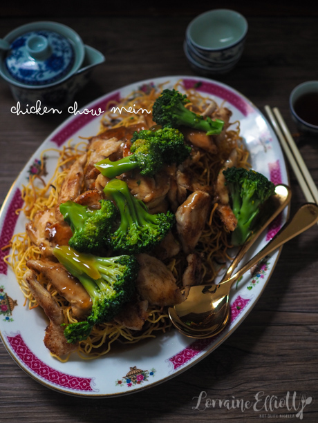 Chicken Chow Mein @ Not Quite Nigella