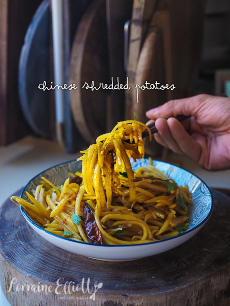 Chinese Shredded Potatoes @ Not Quite Nigella