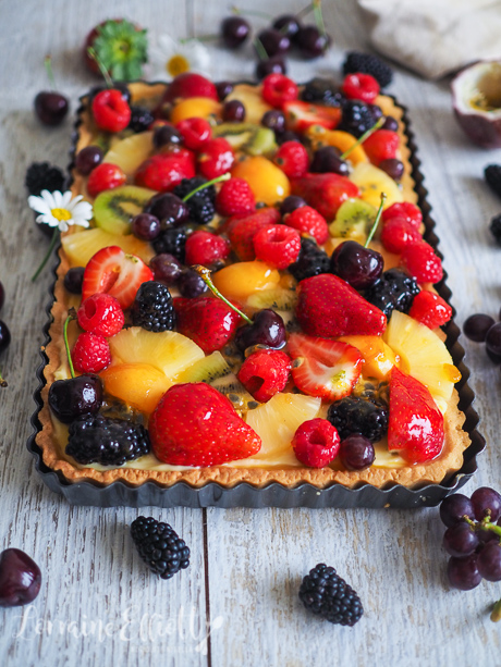Classic French Fruit Tart @ Not Quite Nigella