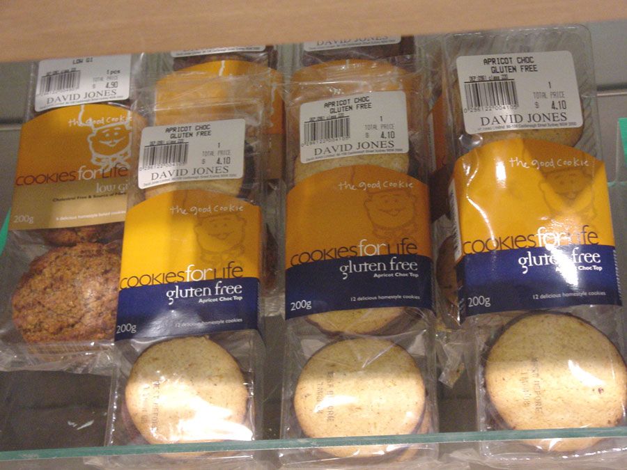 Cookie Man Temptations at David Jones @ Not Quite Nigella