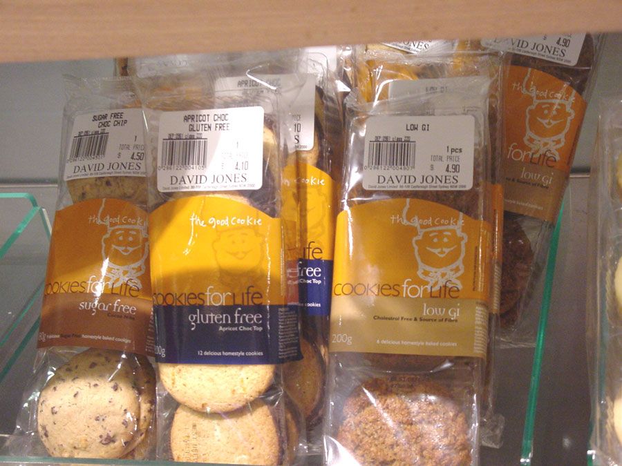 Cookie Man Temptations at David Jones @ Not Quite Nigella