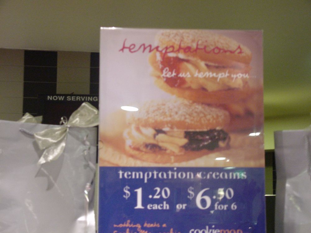 Cookie Man Temptations at David Jones @ Not Quite Nigella