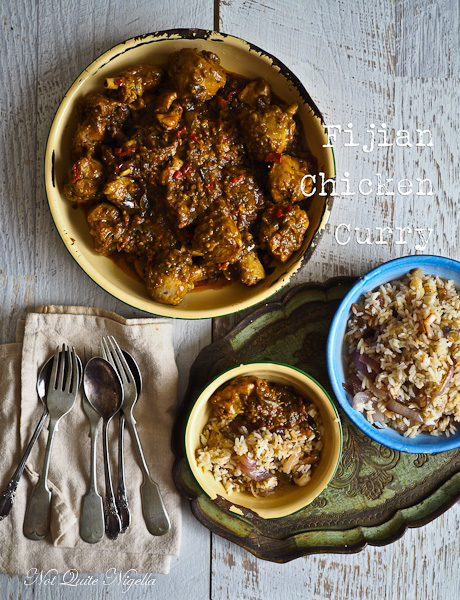 Fijian Chicken Curry and Curry Leaf Rice @ Not Quite Nigella
