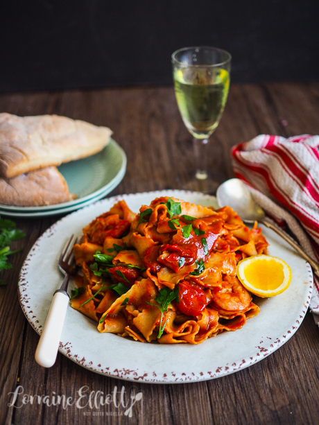 Fish Bone Pasta @ Not Quite Nigella