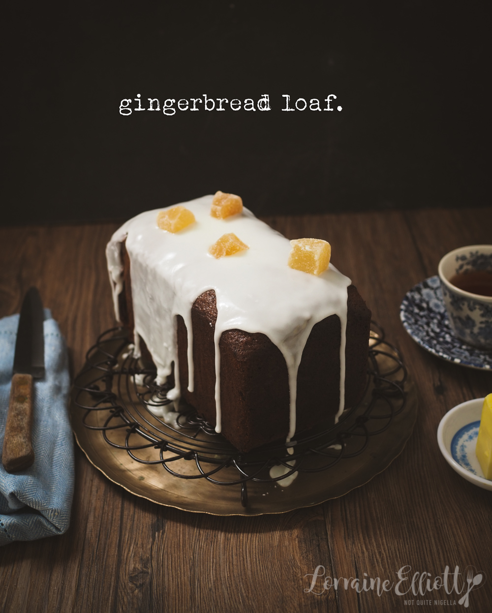 Gingerbread Loaf @ Not Quite Nigella
