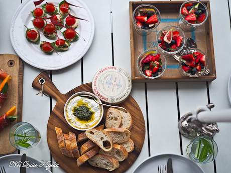 Easy Recipes Girls' Night In @ Not Quite Nigella