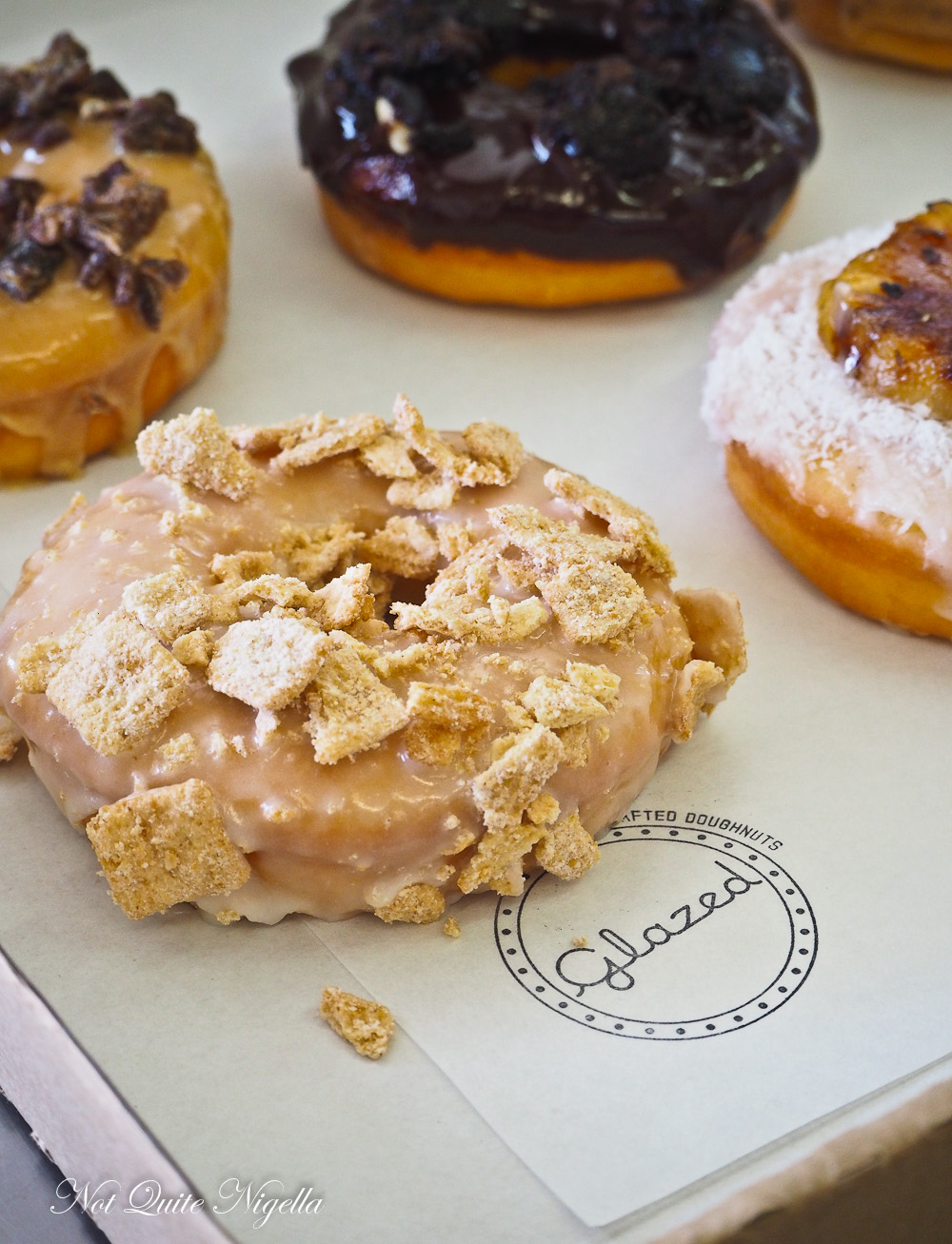 Glazed Hand Made Doughnuts @ Not Quite Nigella