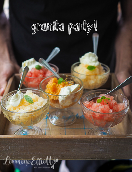 Granita recipe easy @ Not Quite Nigella