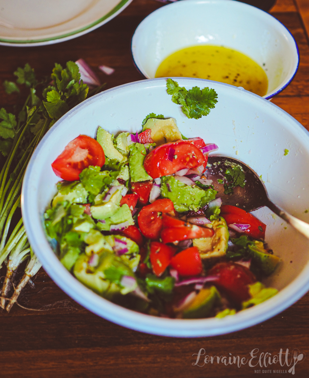 Guacamole Salad @ Not Quite Nigella