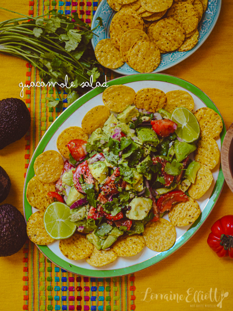 Guacamole Salad @ Not Quite Nigella