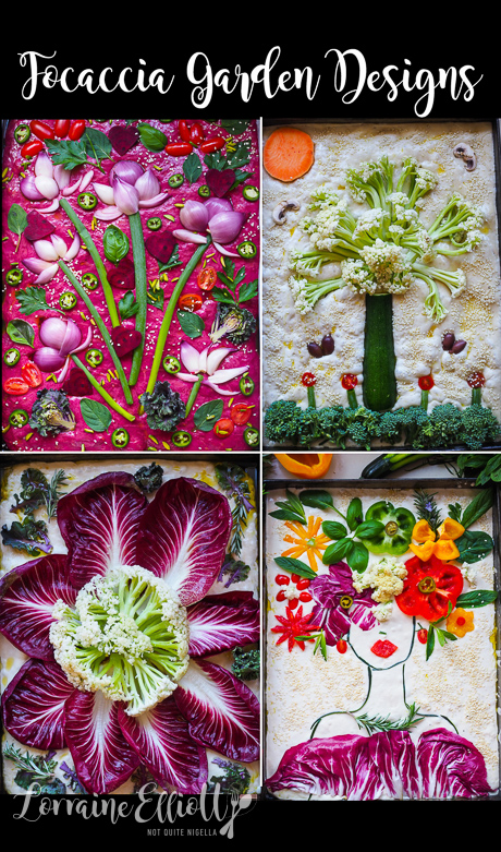 Four Focaccia Garden Designs how to make a focaccia garden @ Not Quite ...