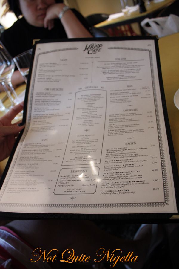 Restaurant Review: Kämp Café & Bar @ Not Quite Nigella