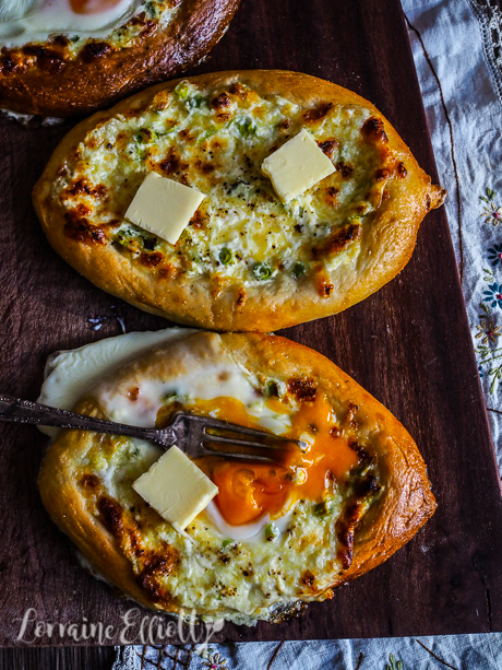 Khachapuri Georgian Cheese Bread @ Not Quite Nigella