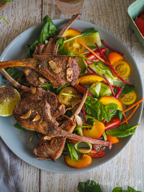 Lamb Cutlets Chops @ Not Quite Nigella