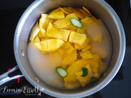 Mango Pit Syrup @ Not Quite Nigella
