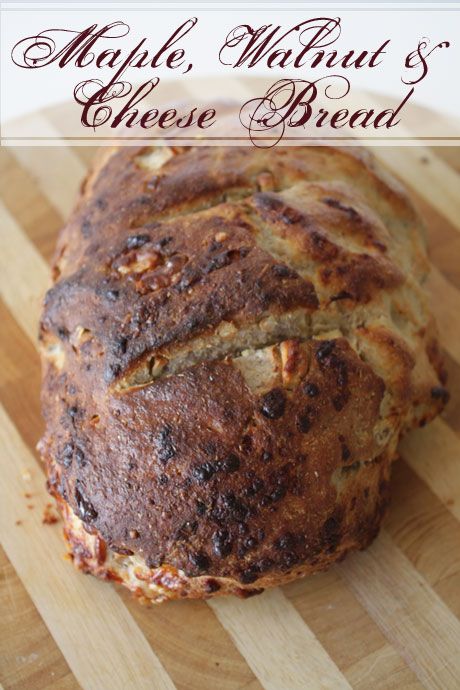 Recipe: Maple, walnut and cheese bread @ Not Quite Nigella