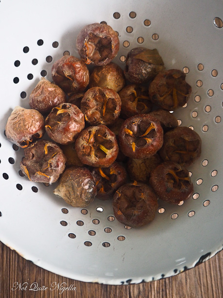 Medlar Recipe @ Not Quite Nigella