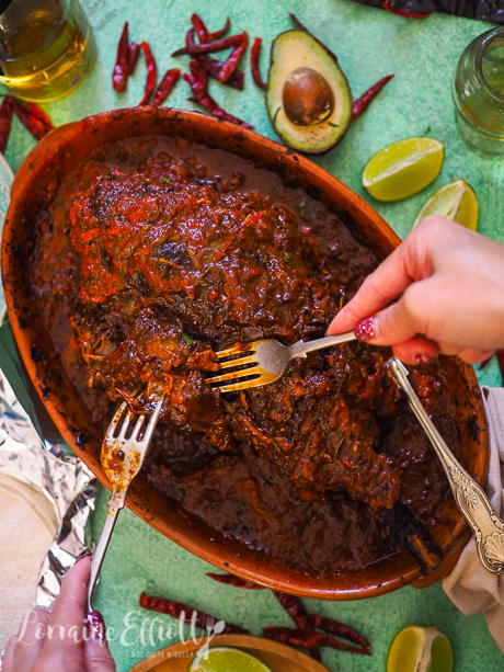 Authentic Mexican Birria Taco Recipe @ Not Quite Nigella