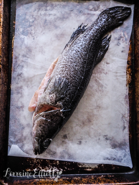 Whole Baked Roasted Murray Cod Sweet And Sour @ Not Quite Nigella