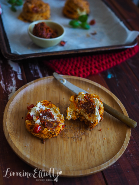 Olive Oil Scones @ Not Quite Nigella