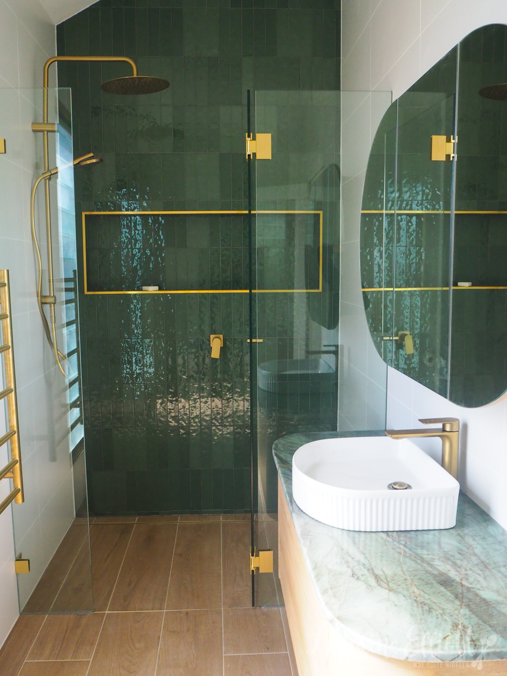 Pavlova Roulade With Watermelon & Strawberry @ Not Quite Nigella