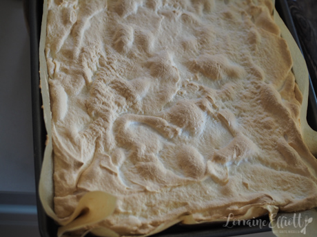 Pavlova Roulade With Watermelon & Strawberry @ Not Quite Nigella