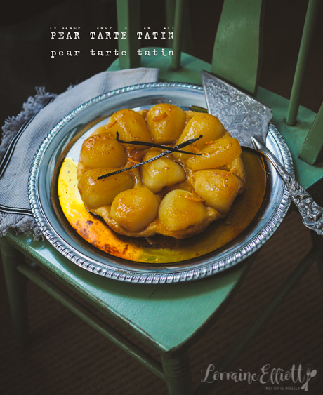 Pear & Ginger Tarte Tatin @ Not Quite Nigella