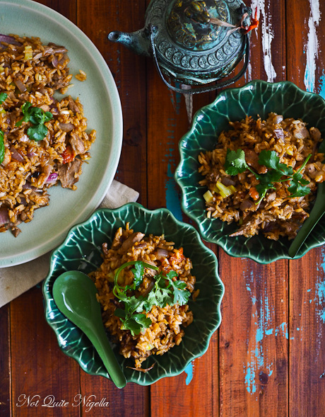 Peking Duck Fried Rice @ Not Quite Nigella