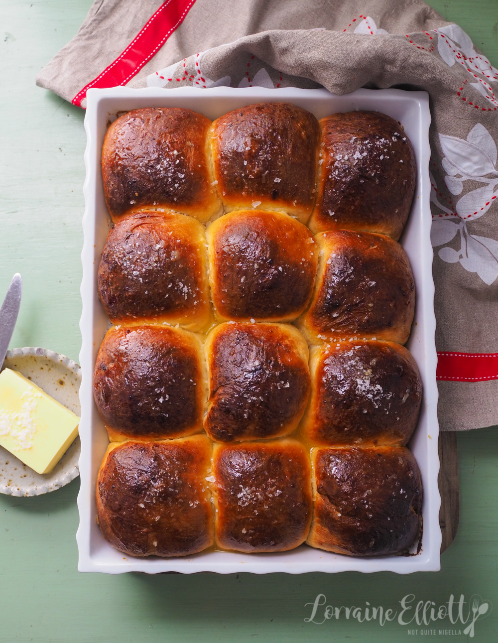 Potato Bread Rolls Buns @ Not Quite Nigella