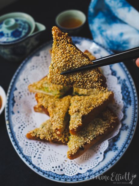 Prawn Shrimp Toast @ Not Quite Nigella