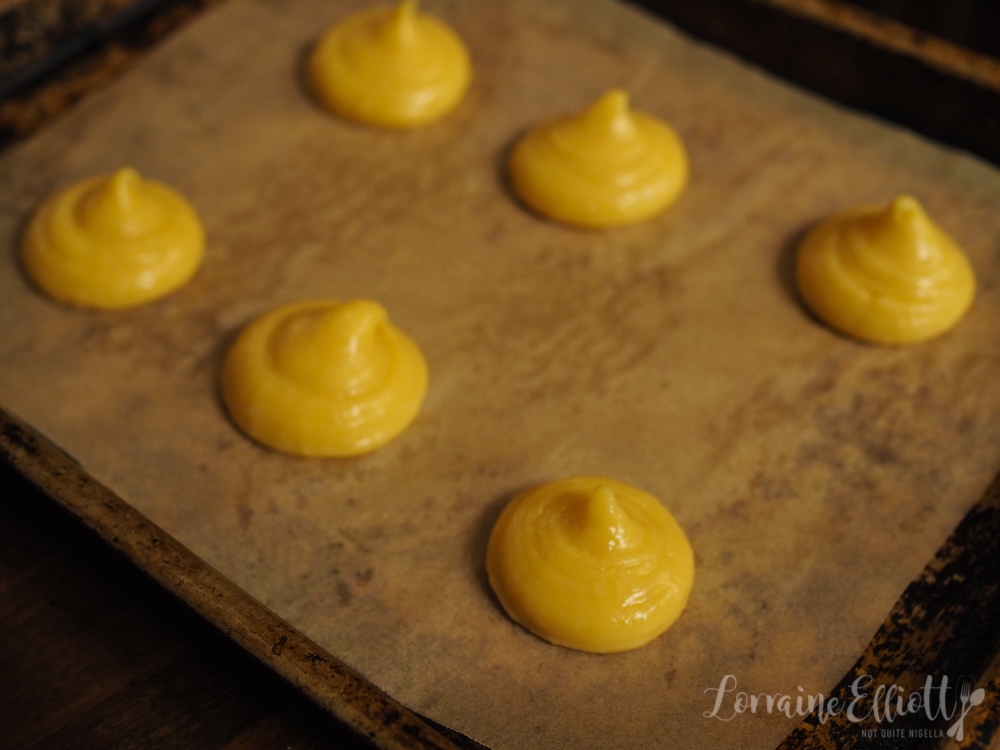 Profiteroles Mascarpone Cream & Chocolate Sauce @ Not Quite Nigella
