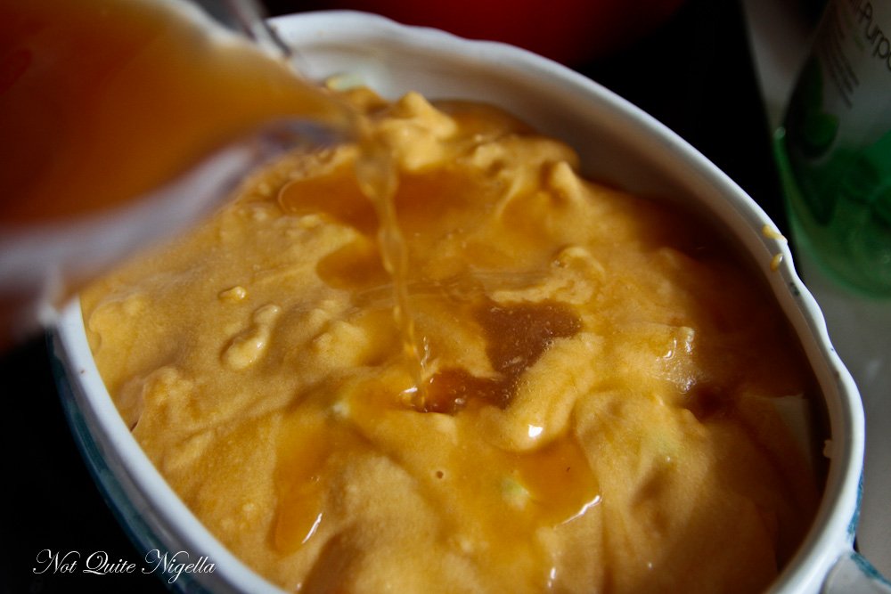 Quince & Apple Golden Syrup Self Saucing Pudding @ Not Quite Nigella