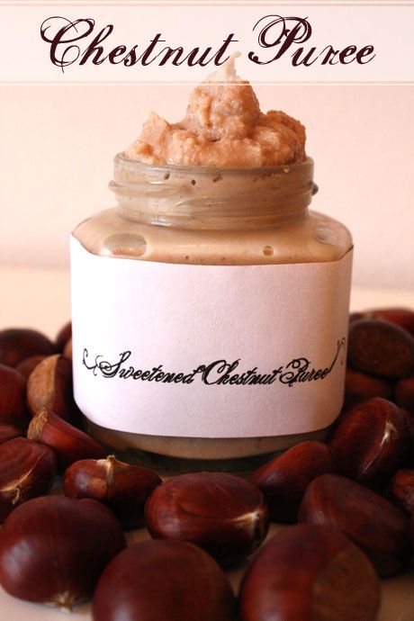 Roasted Chestnut Puree @ Not Quite Nigella