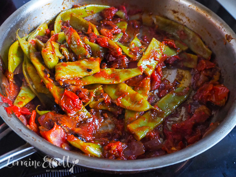 Roman Romano Beans recipe @ Not Quite Nigella