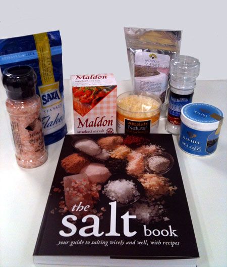 The Salt Book, gourmet salt @ Not Quite Nigella
