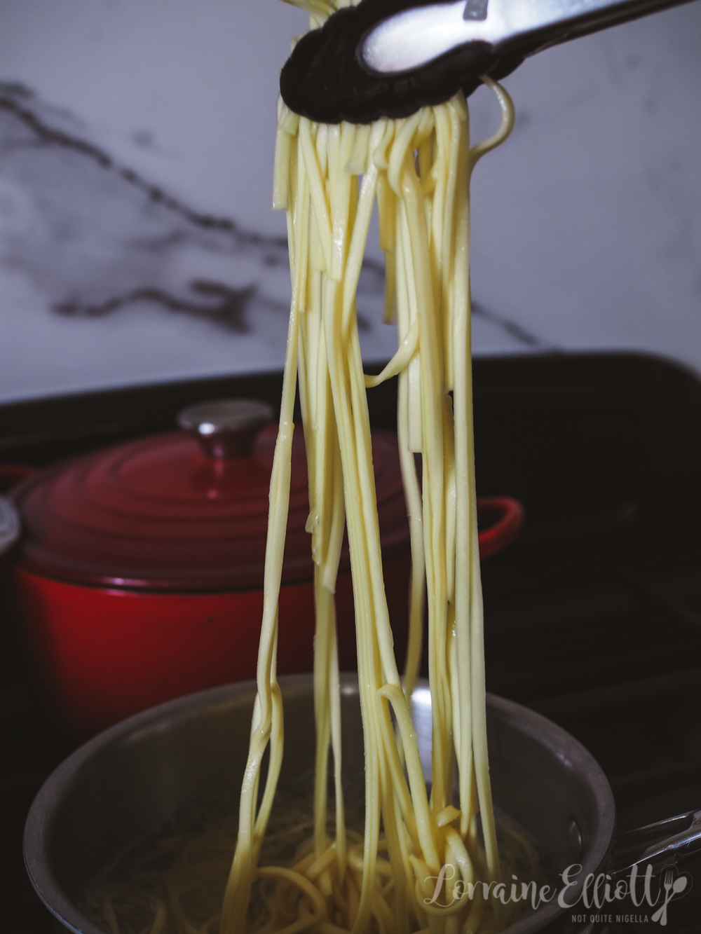 Scallion Noodles @ Not Quite Nigella