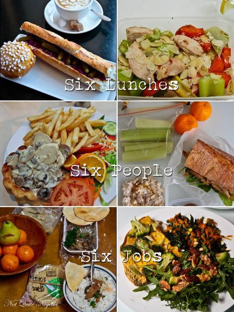 Six Lunches, Six People: What Do You Eat For Lunch? @ Not Quite Nigella